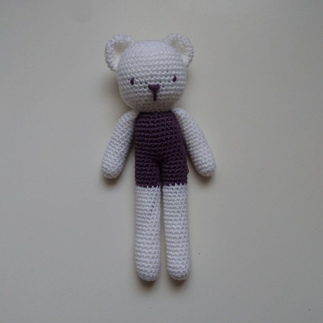 CROCHET PATTERN for the Long Legged Bear Comes With Large and Small ...