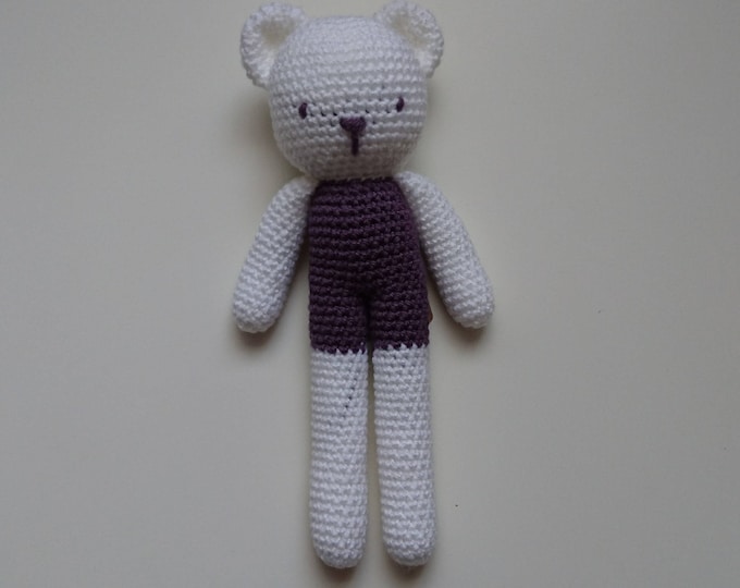CROCHET PATTERN for the Long Legged Bear Comes With Large and Small ...