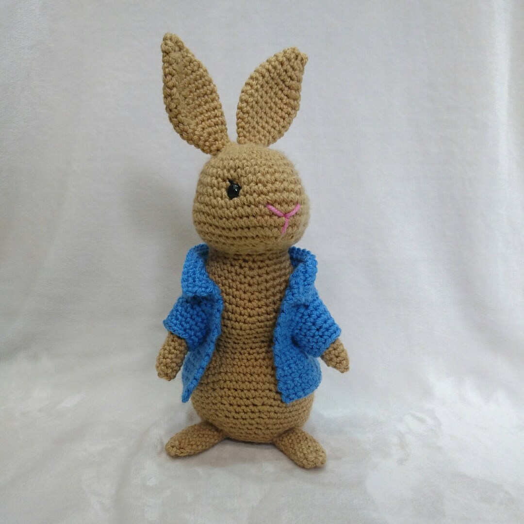 CROCHET PATTERN Pepper Rabbit Crochet Amigurumi PATTERN Easy Easter ...