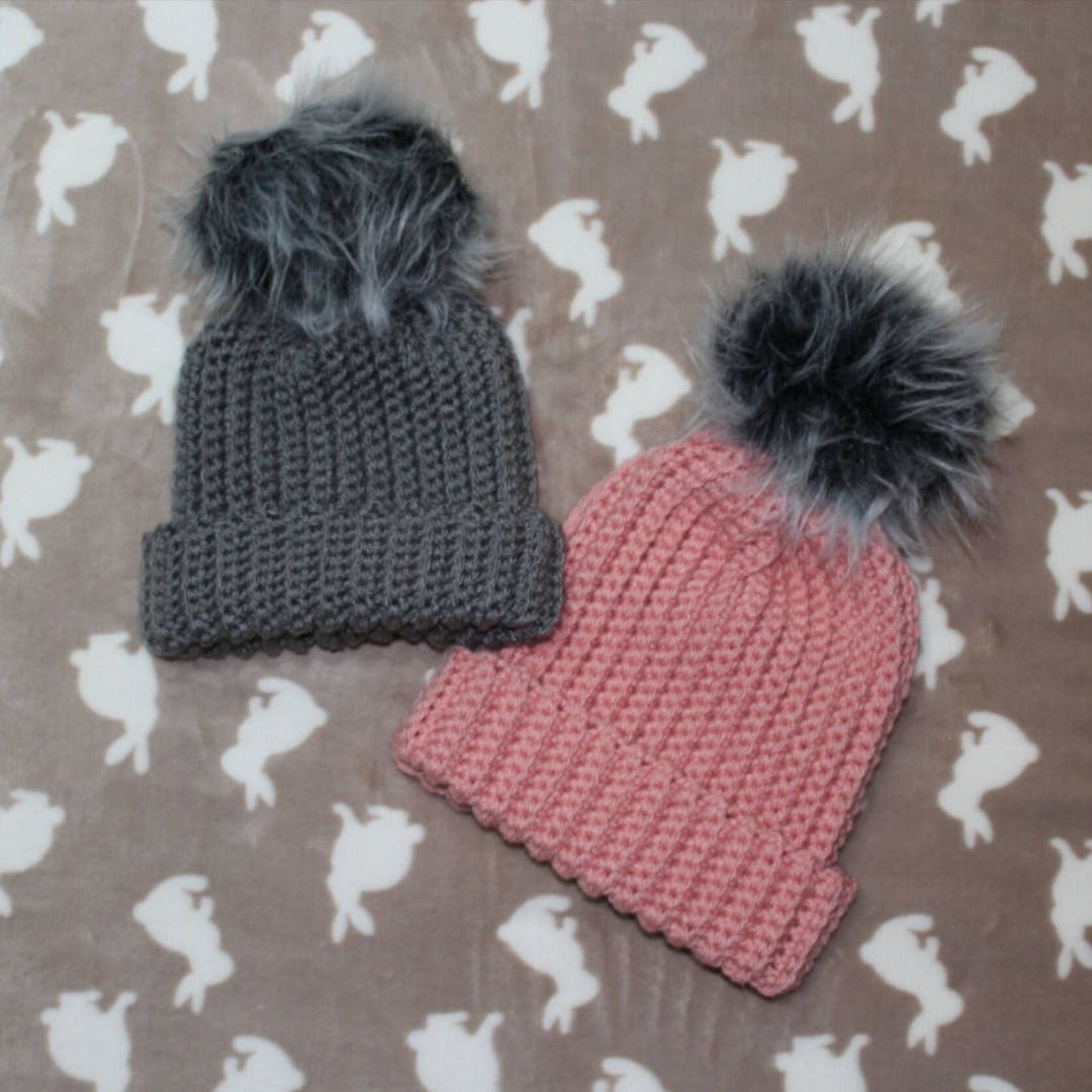 CROCHET PATTERN for the Easy Stretch Beanie 3 Sizes Mens Womans Child ...