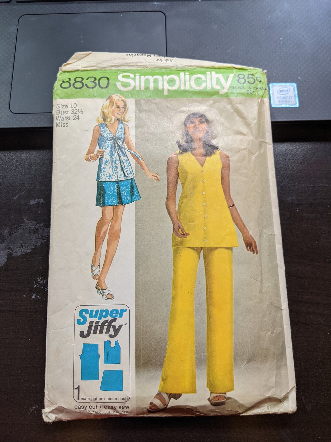 Simplicity Pattern 8830 (miss Size 10) - Etsy