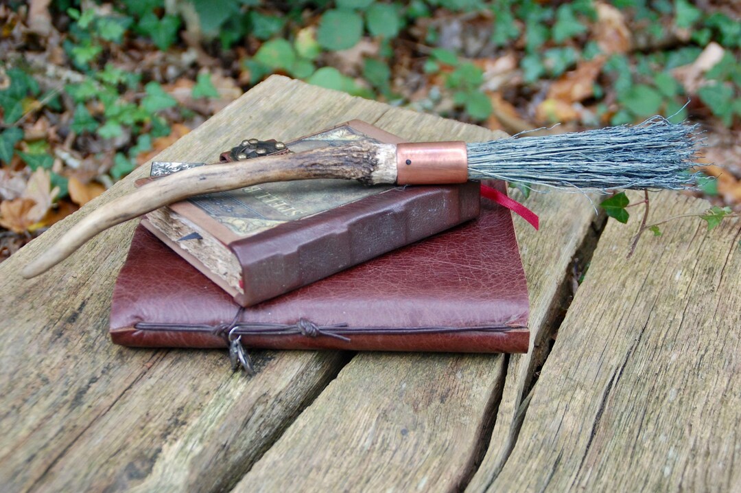 Handmade Antler Altar Broom - Small Besom Broom - Small Altar Broom - Etsy