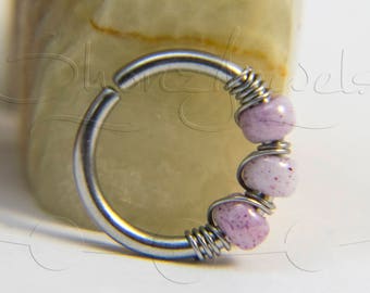 Hot Pink Nose Ring | Etsy