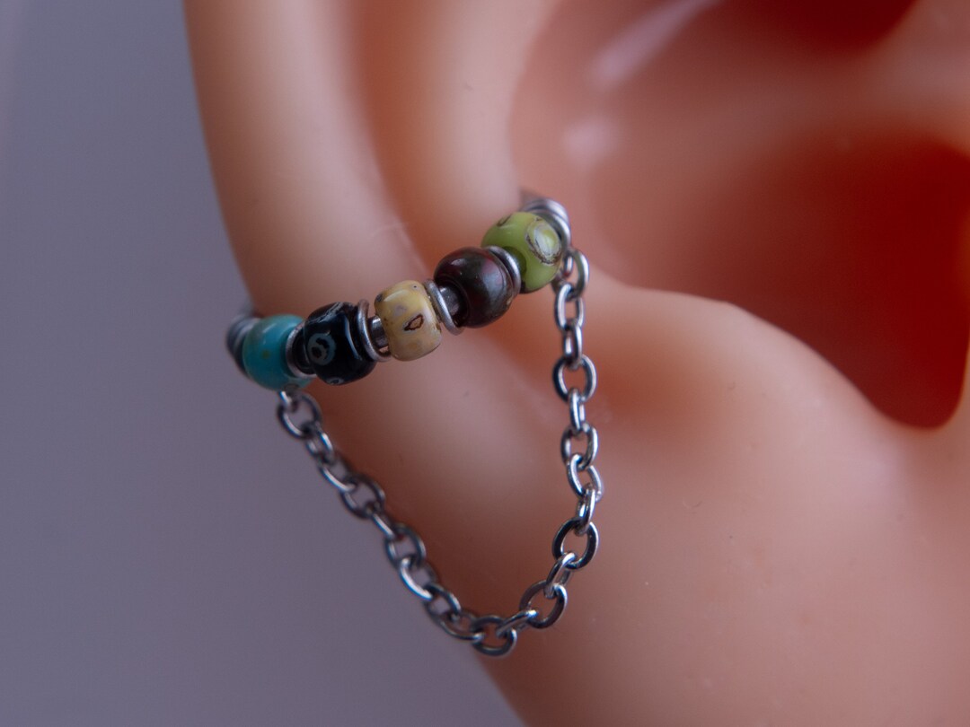 16G 18G Conch Hoop, Large Cartilage Earring, 316L Stainless Steel ...