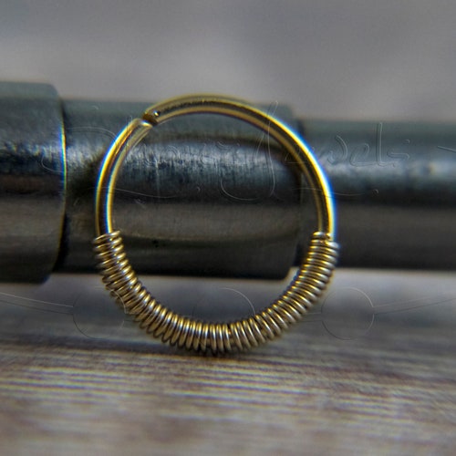 16G 18G 20G Teal Nose Hoop Ring or Cartilage Earring - Etsy