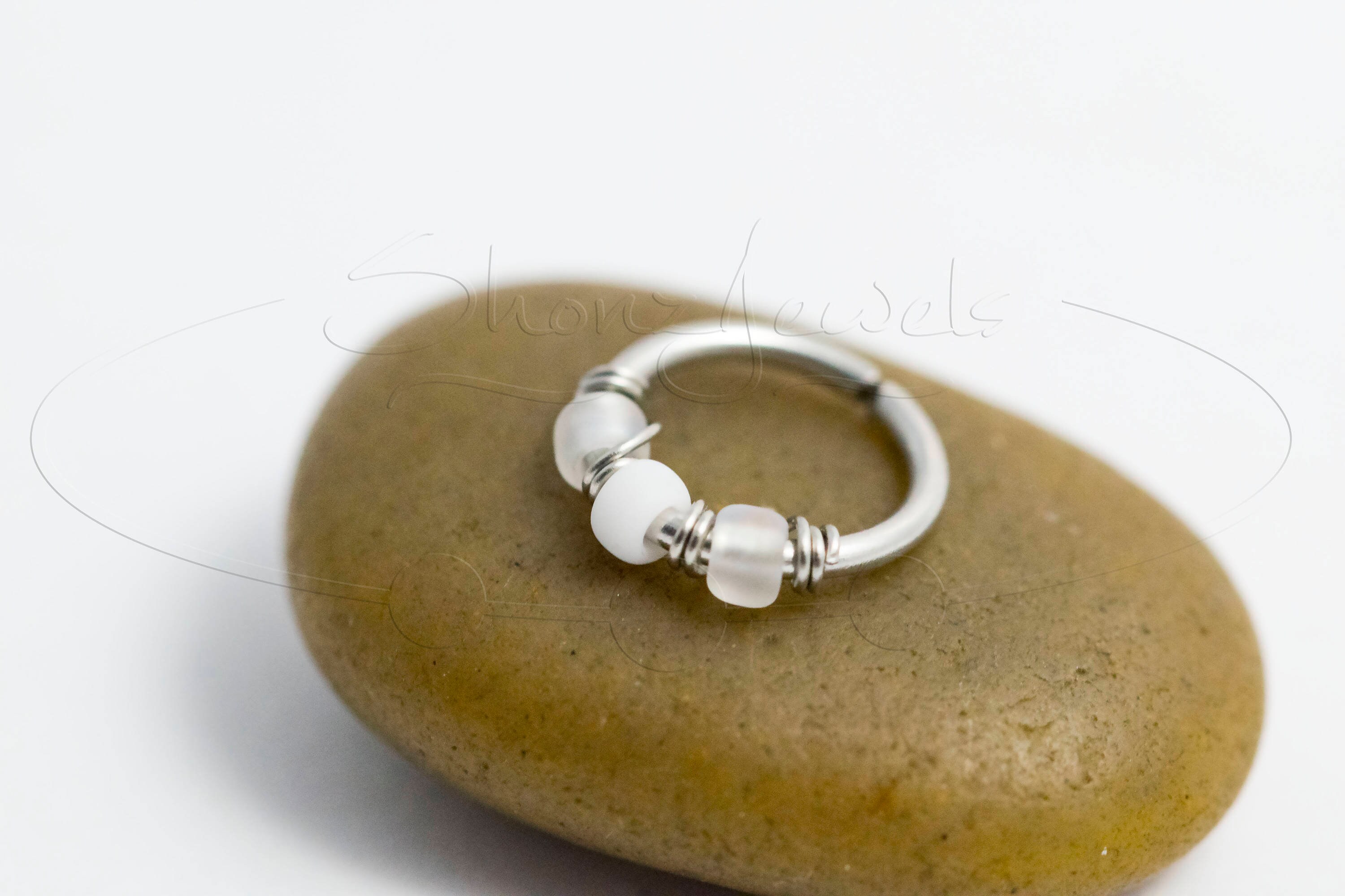 16G 18G 20G Ice Snowflake Nose Hoop Ring or Cartilage Earring - Etsy UK