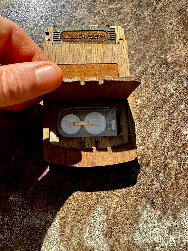 Laser Cut Wooden Gameboy Color Artwork - Etsy