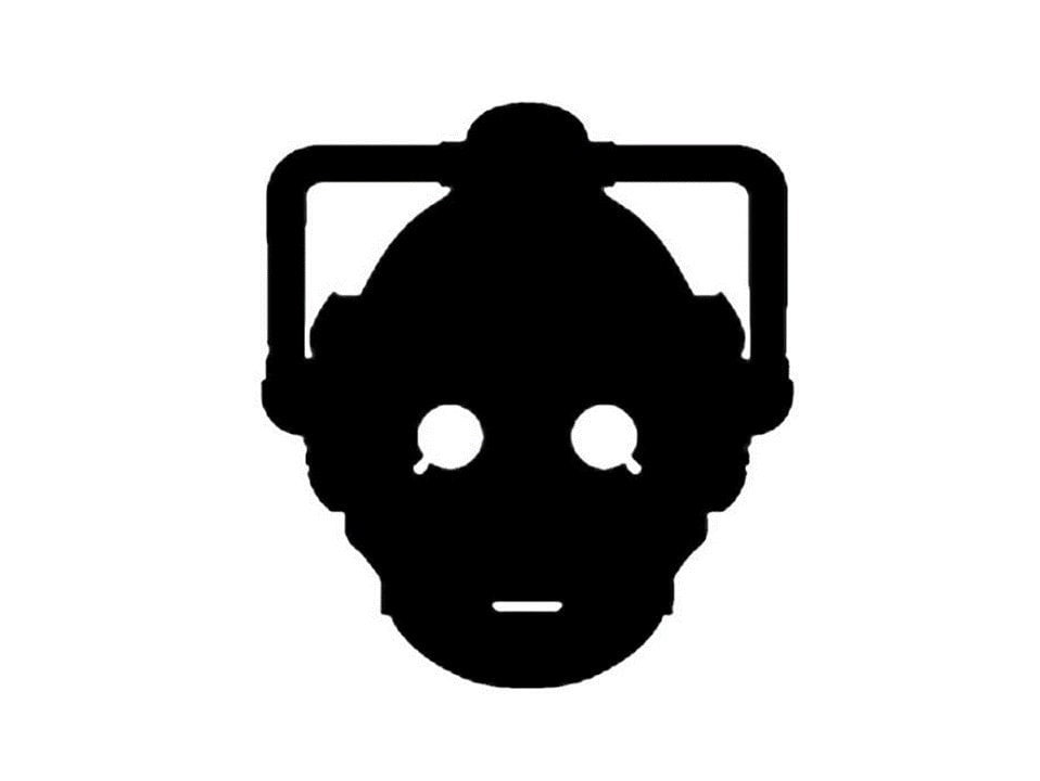 Cyberman Head Outline