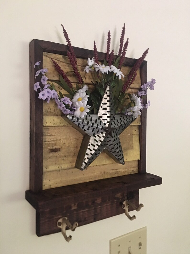 Country Home Mudroom Organizer - Etsy