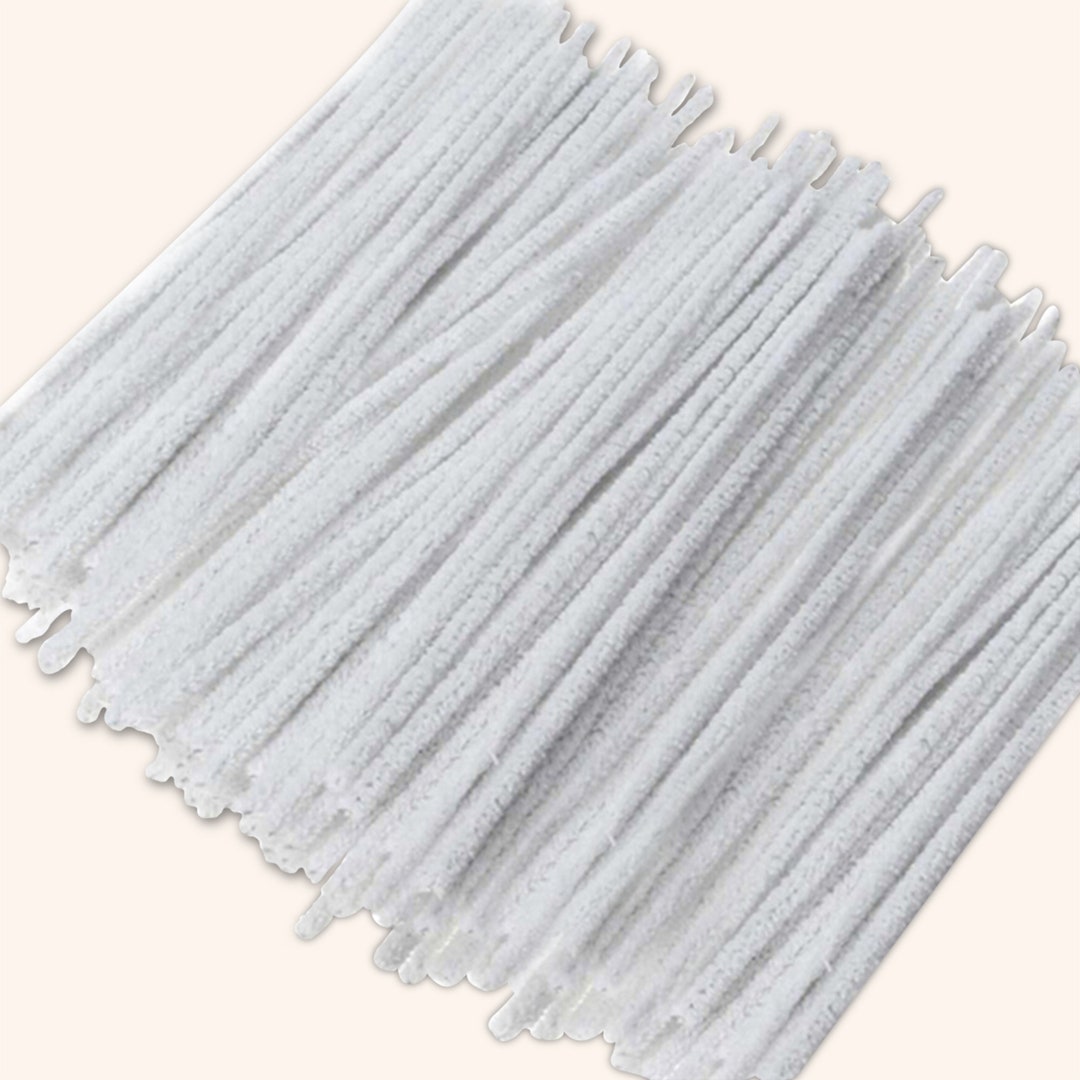 100 Pack of Strong Pipe Cleaners, Straw Cleaner, Arts and Crafts Pipe ...