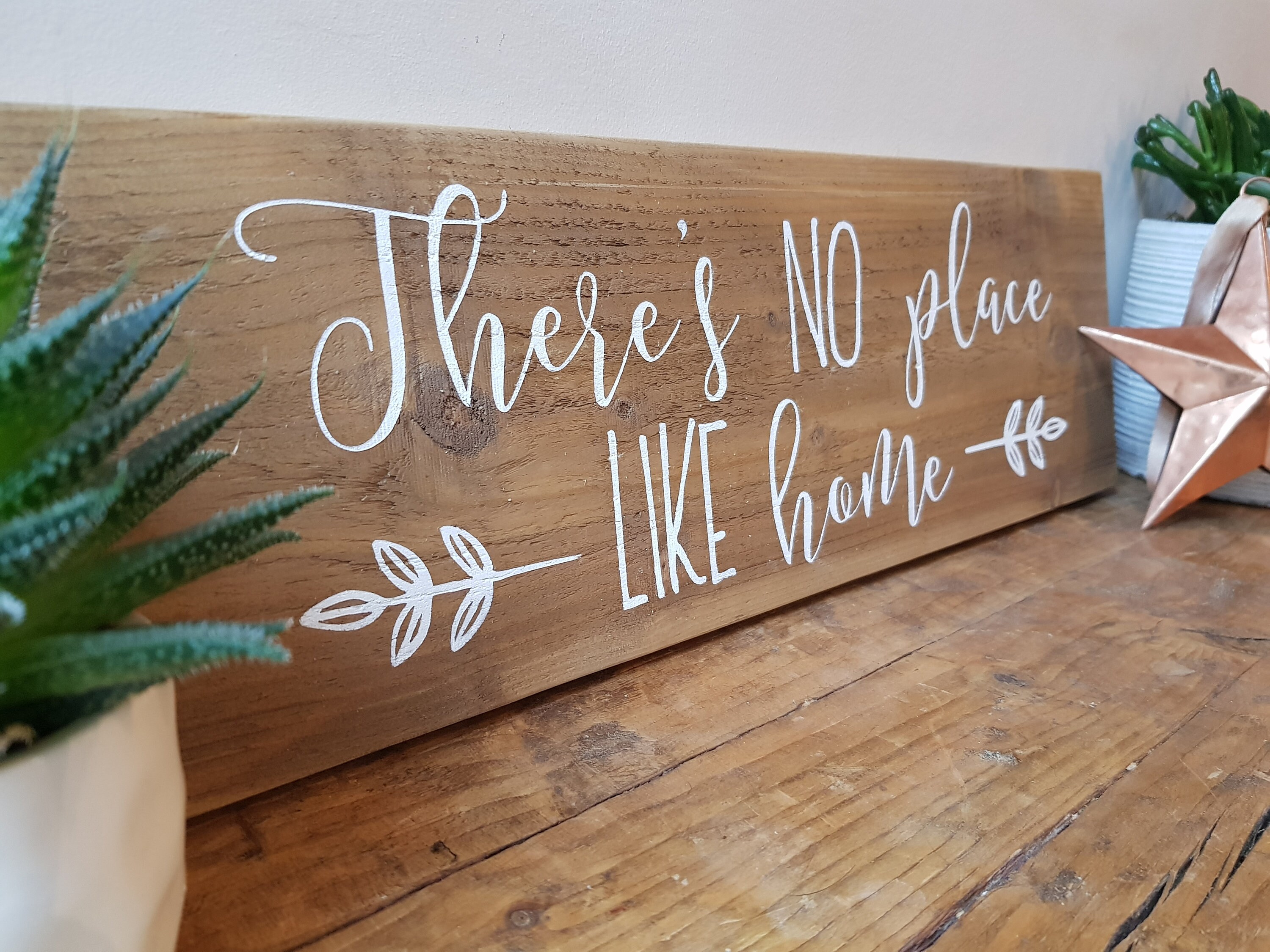 Farmhouse Decor-calligraphy-wood Signs-reclaimed - Etsy UK