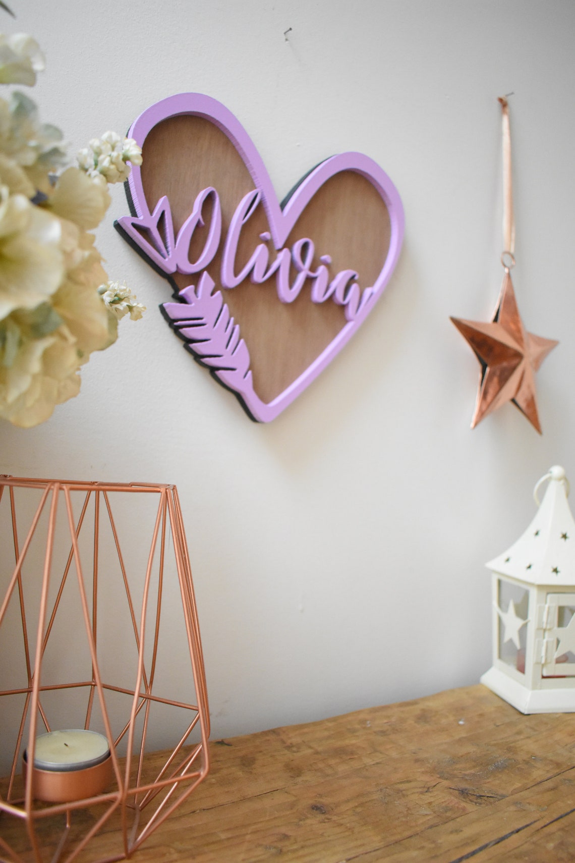 Personalised-3D-Wood Sign-Custom-Nursery Decor-Reclaimed | Etsy