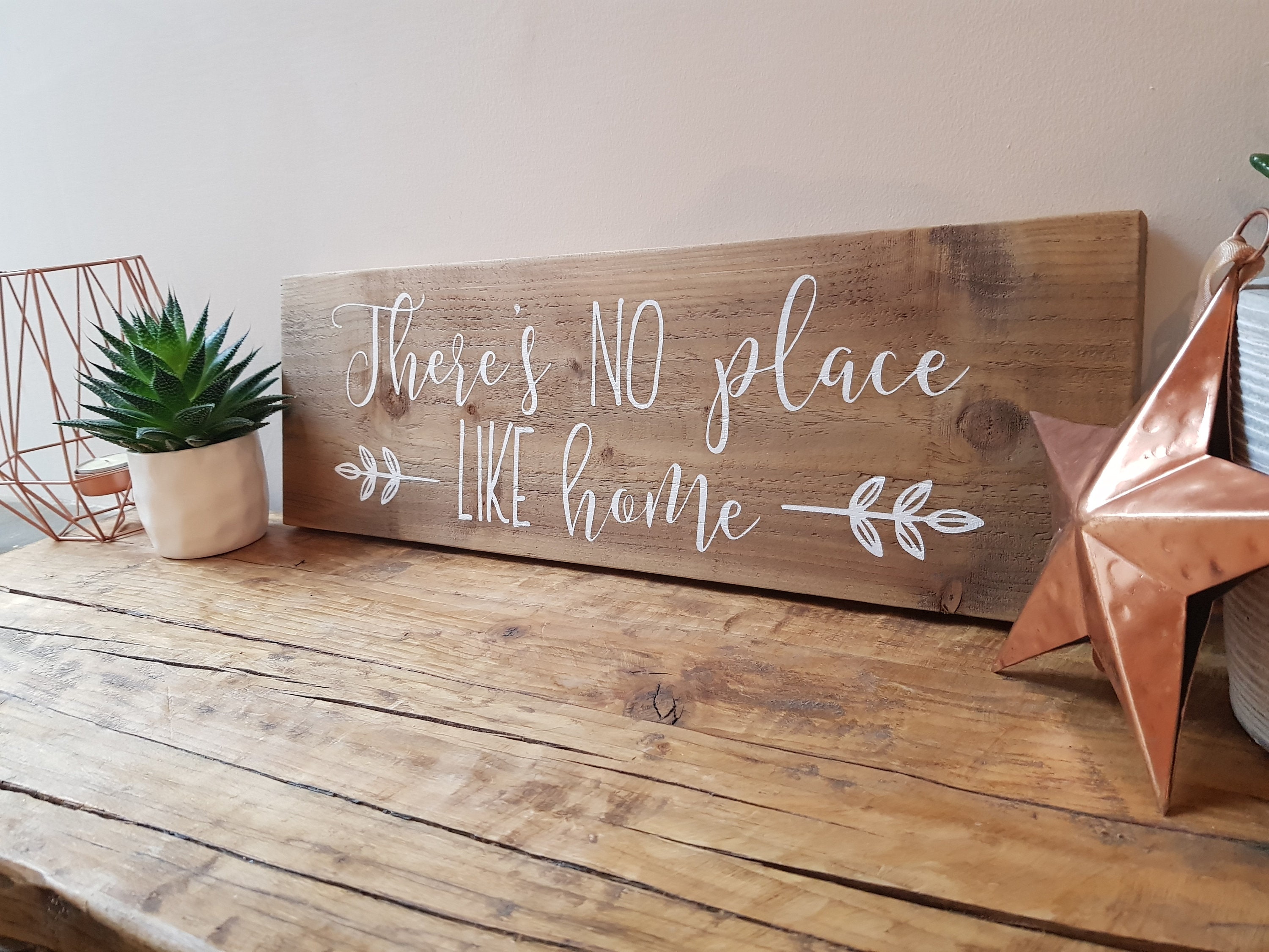 Farmhouse Decor-calligraphy-wood Signs-reclaimed - Etsy UK