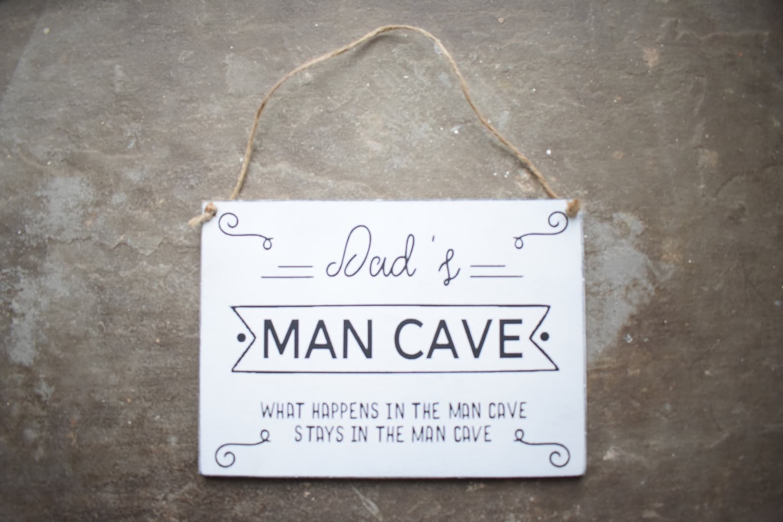 Man Cave Sign-vintage Wood Sign-dad's Shed-father's - Etsy UK