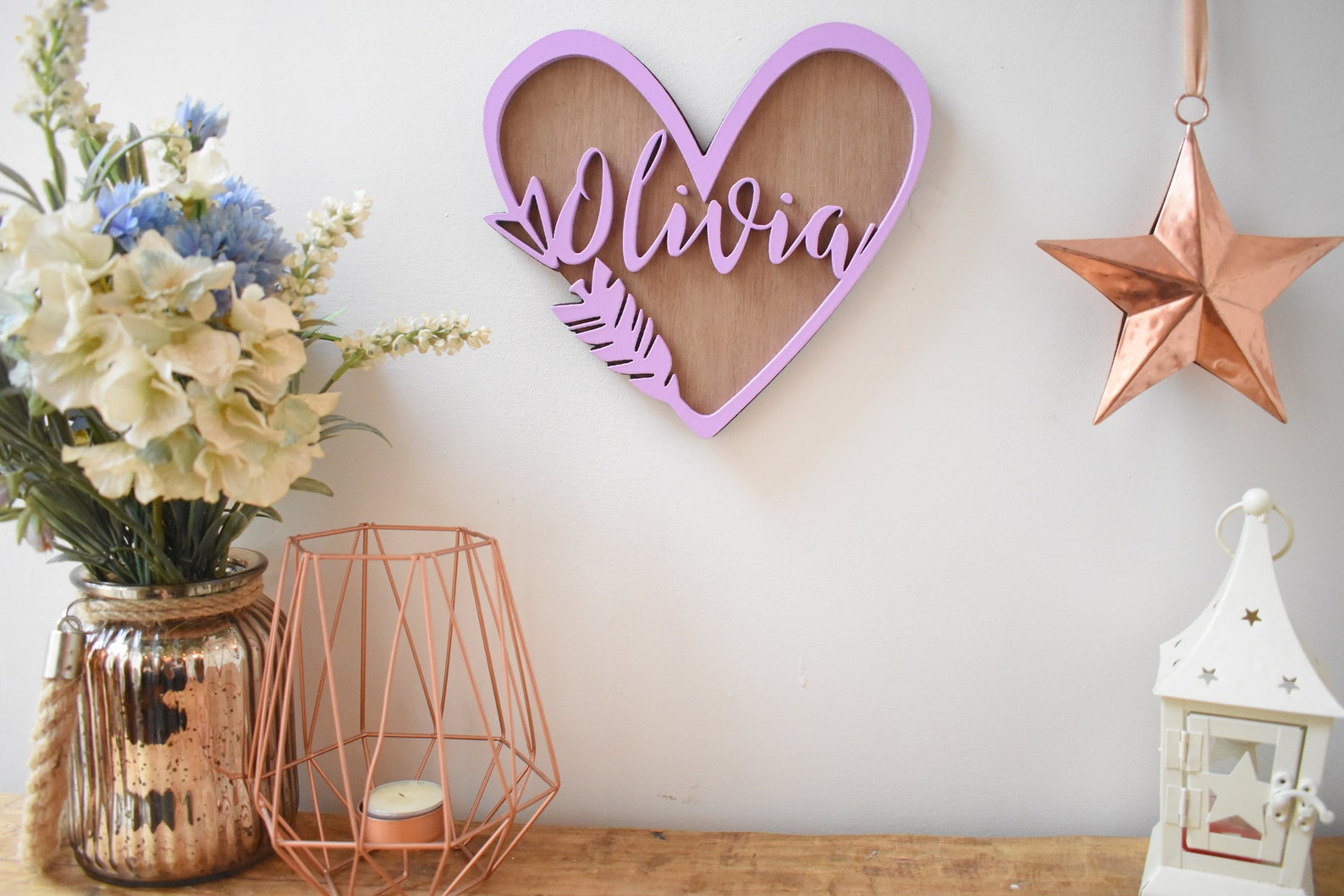 Personalised-3D-Wood Sign-Custom-Nursery Decor-Reclaimed | Etsy