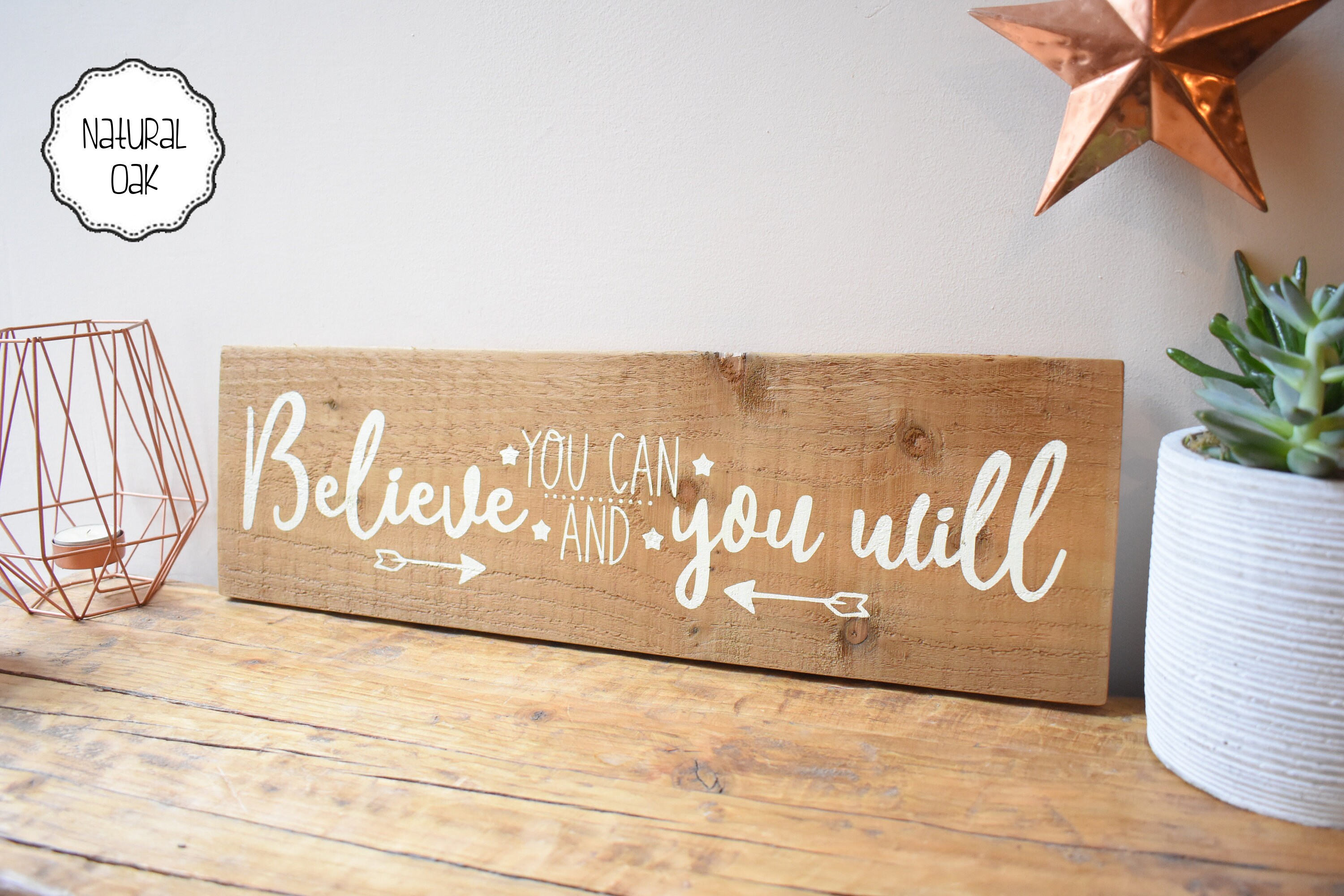 Rustic Decor-inspirational-quote-wood Sign-reclaimed - Etsy Denmark