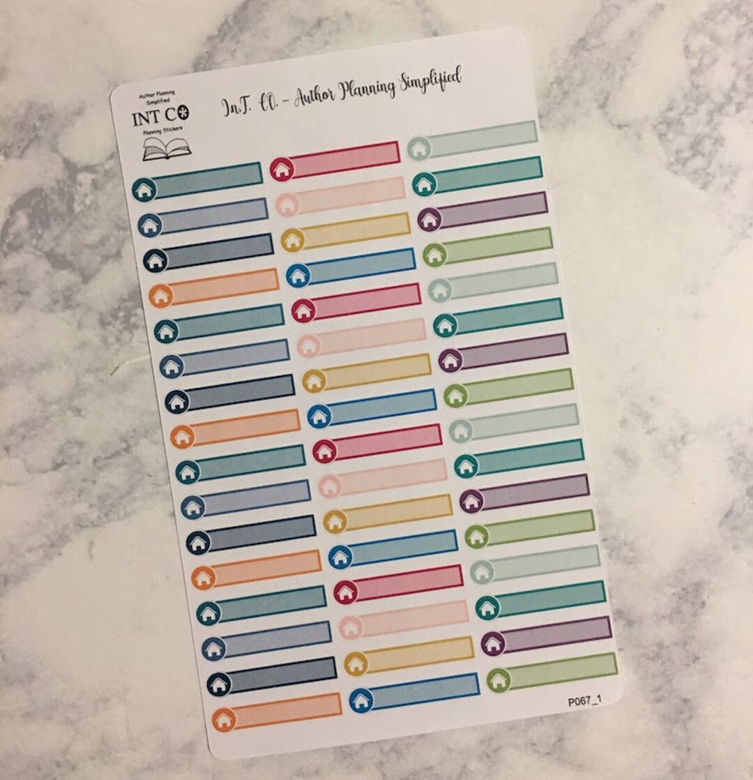 Home Task Stickers - Etsy