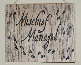 Mischief Managed - Etsy UK