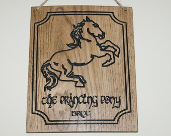 Prancing Pony Sign | Etsy UK