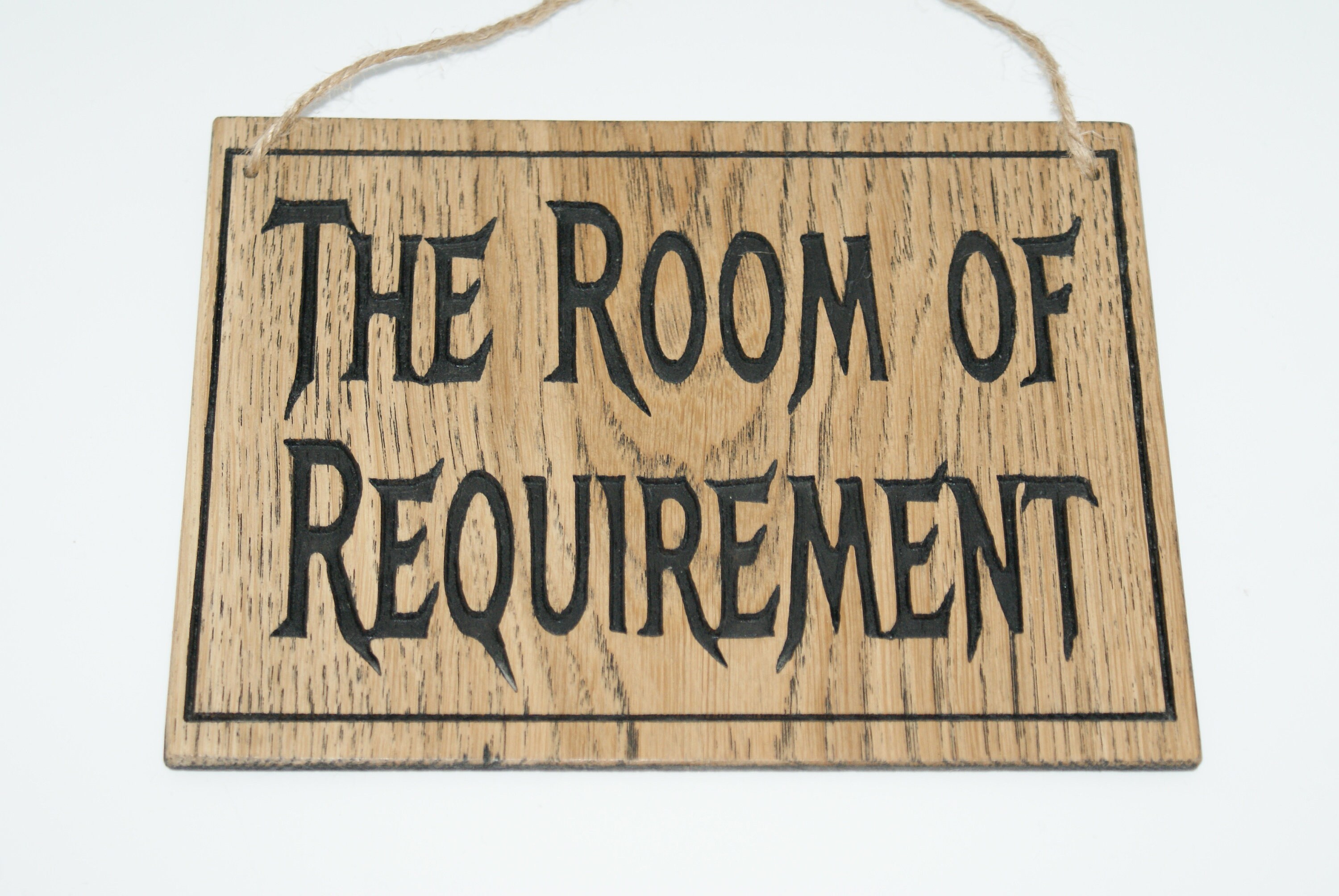 The Room of Requirement Sign Wooden Sign Magical Shop Harry | Etsy UK