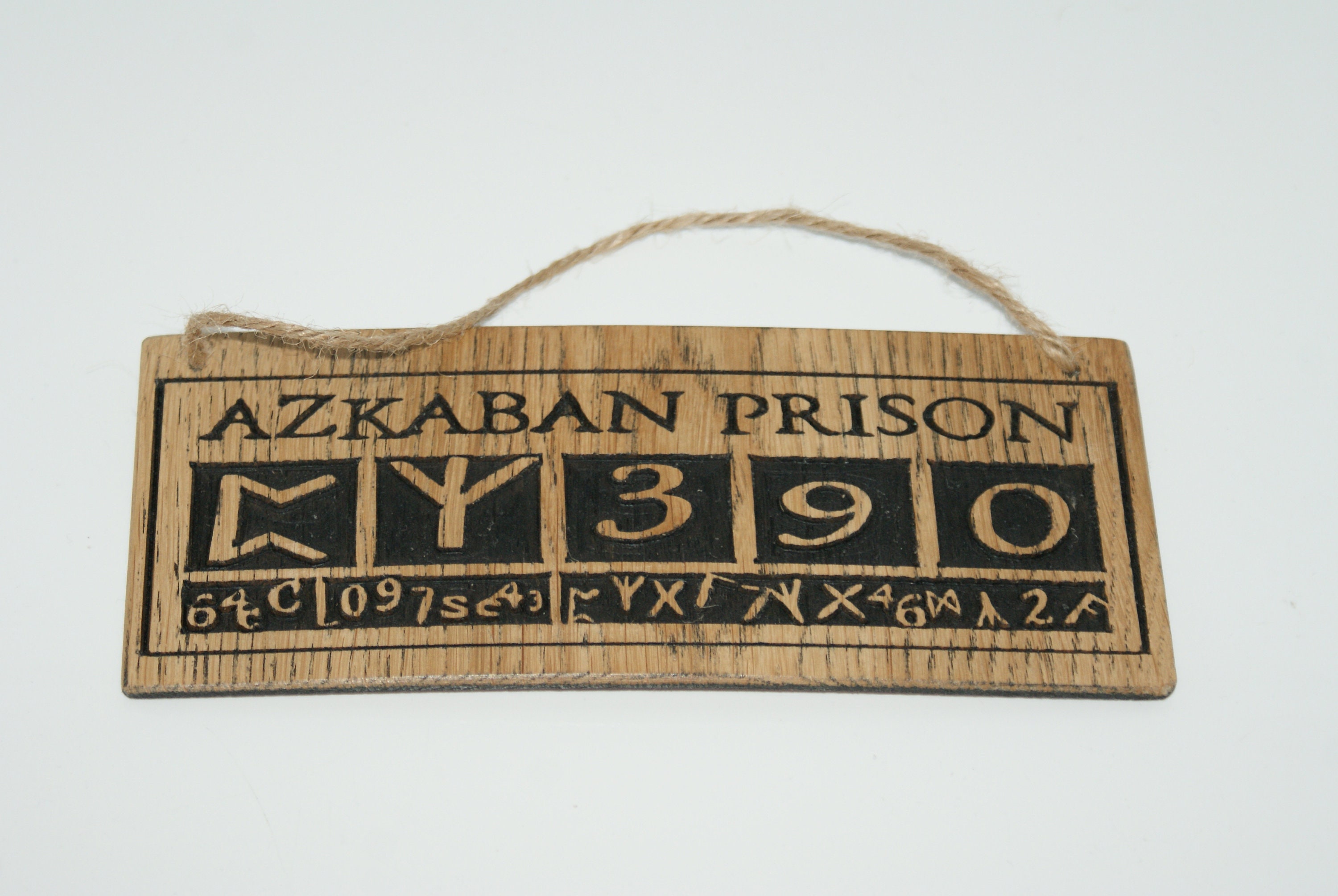 Azkaban Prison Geek Sign Wooden Sign Magical Azkaban | Etsy