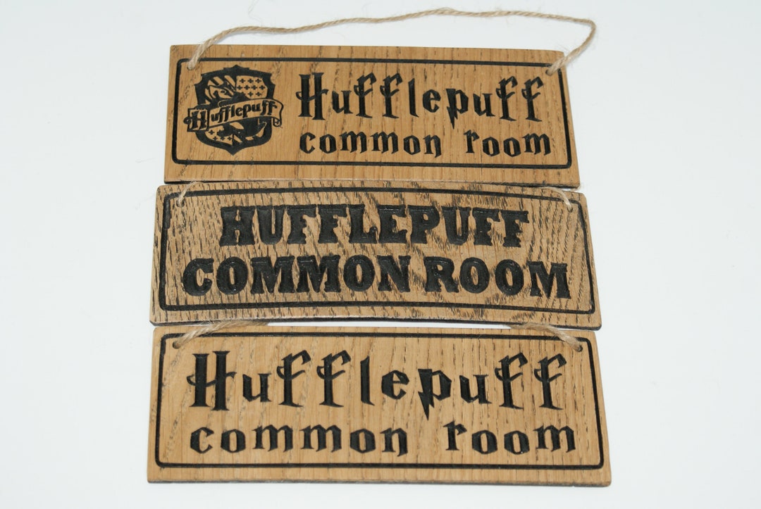 Hufflepuff Common Room, Funny Sign, Home Decor, Wooden Sign, Wall Signs ...