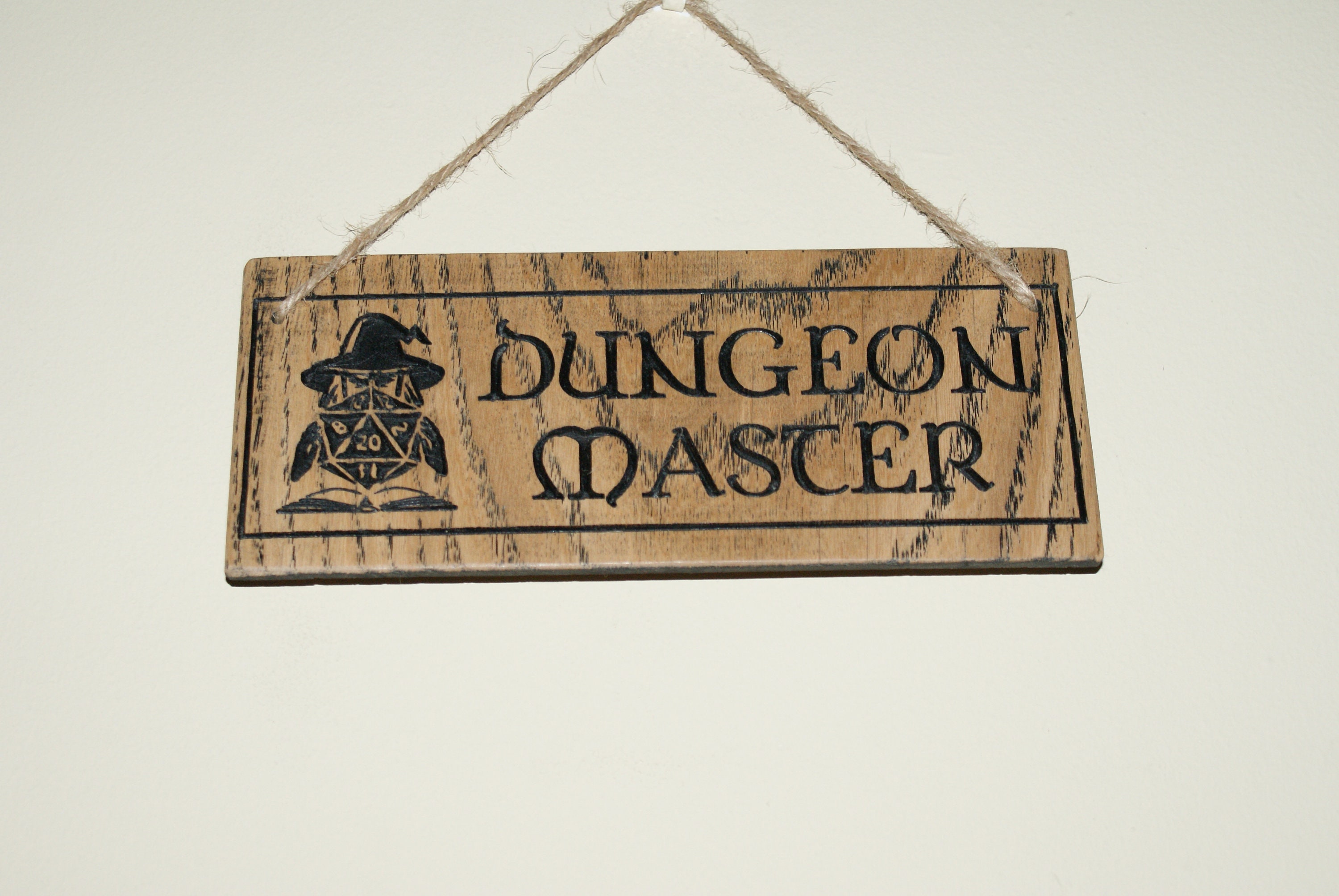 Dungeon Master Wooden Sign Dnd Dungeons and Dragons Signs - Etsy