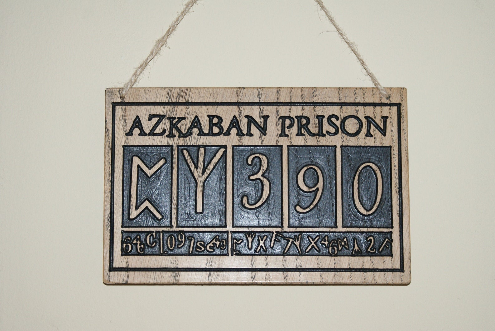 Azkaban Prison Geek Sign Wooden Sign Magical Azkaban - Etsy UK