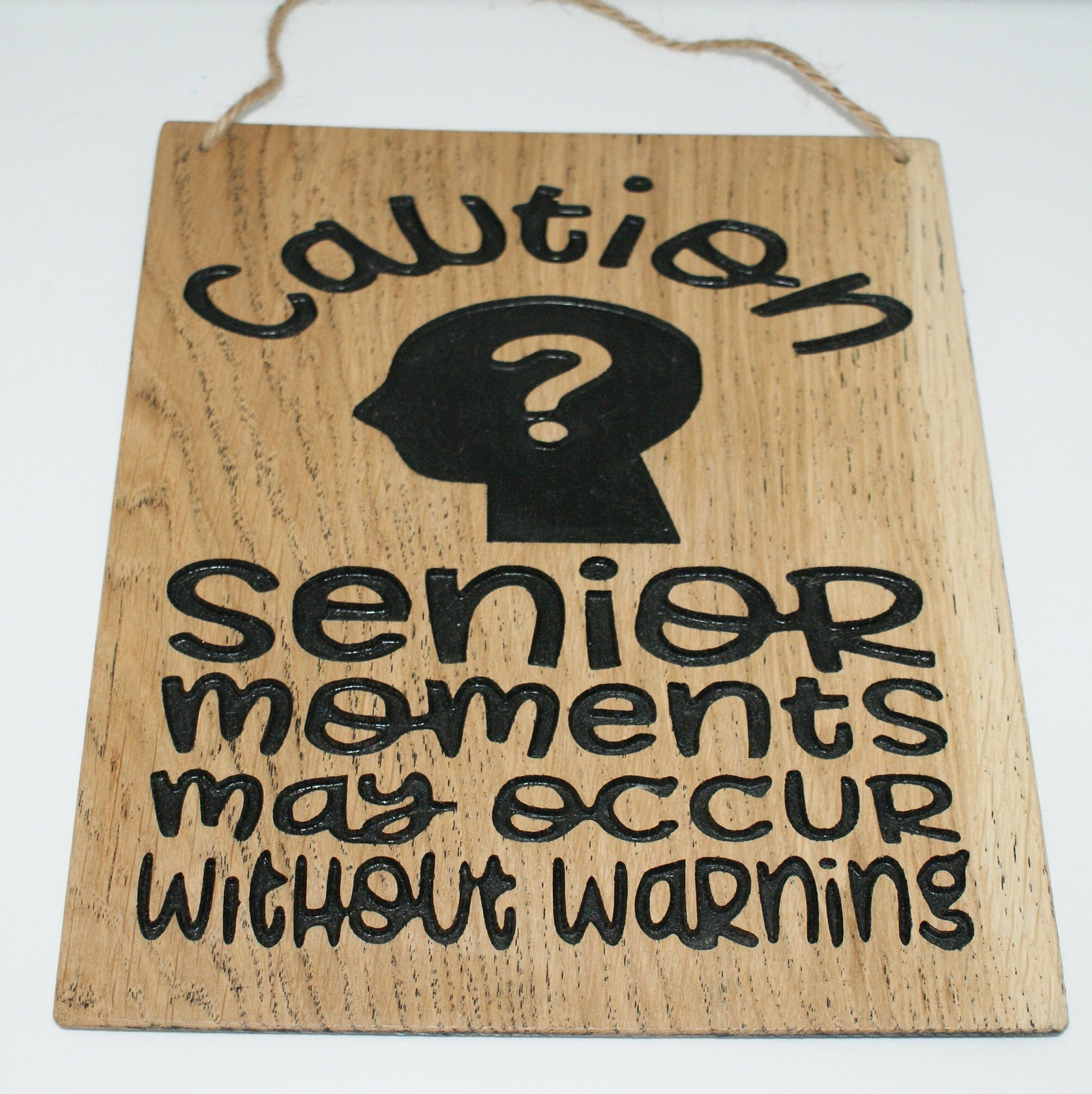 Funny House Sign Senior Moments Sign Home Decor Wall - Etsy