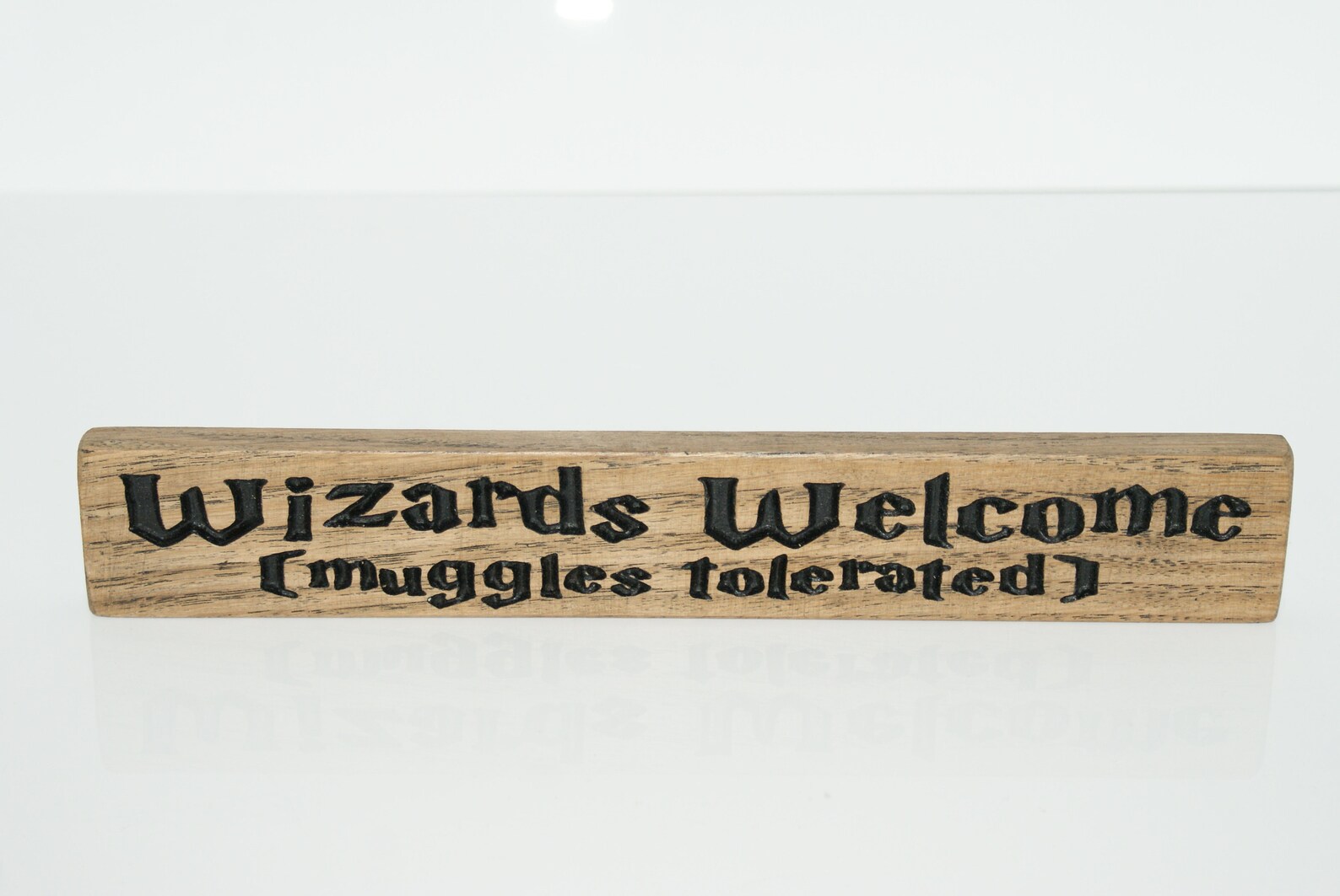 Wizards Welcome Muggles Tolerated Harry Potter Wooden Sign - Etsy