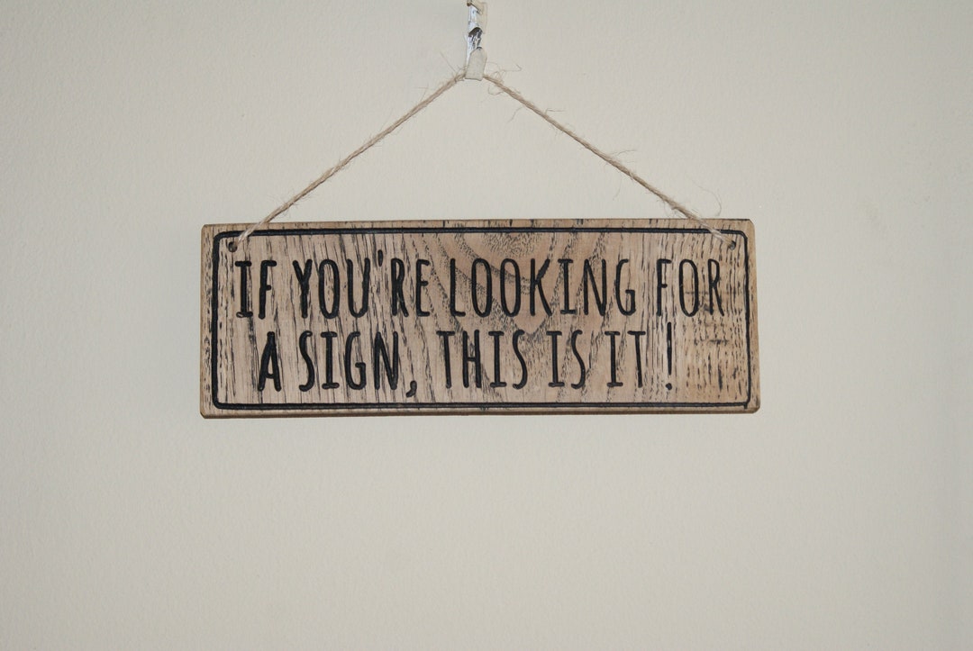 Funny House Sign, Home Decor, Wooden Sign, Oak Sign, Wooden Art, House ...