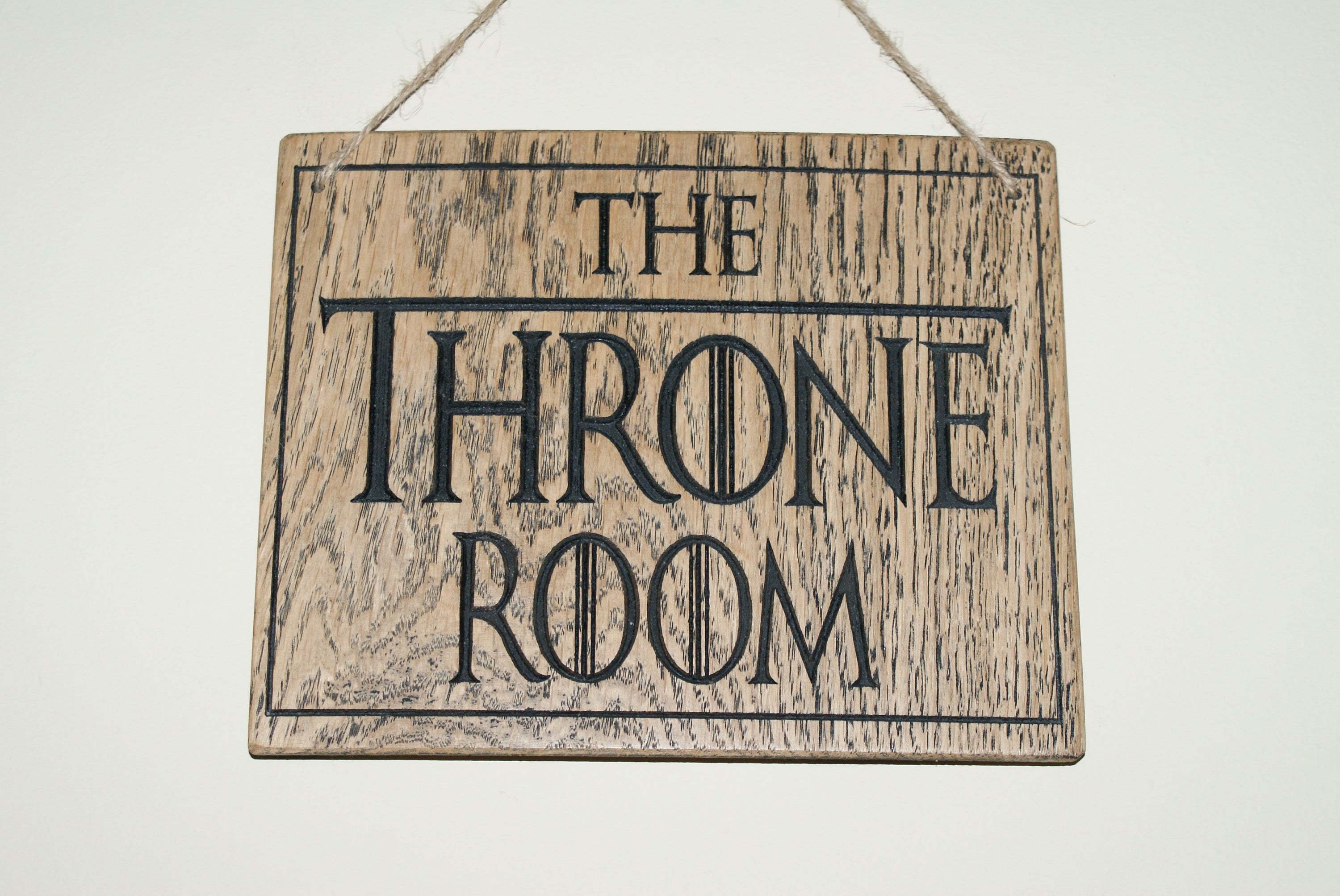 The Throne Room Funny Signs Geek Signs Signs for the home | Etsy