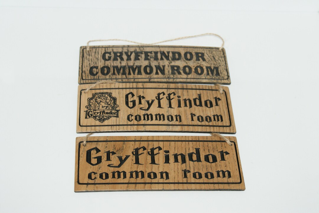 Gryffindor Sign Wooden Sign Wizardry gift Harry Potter - Etsy Italia