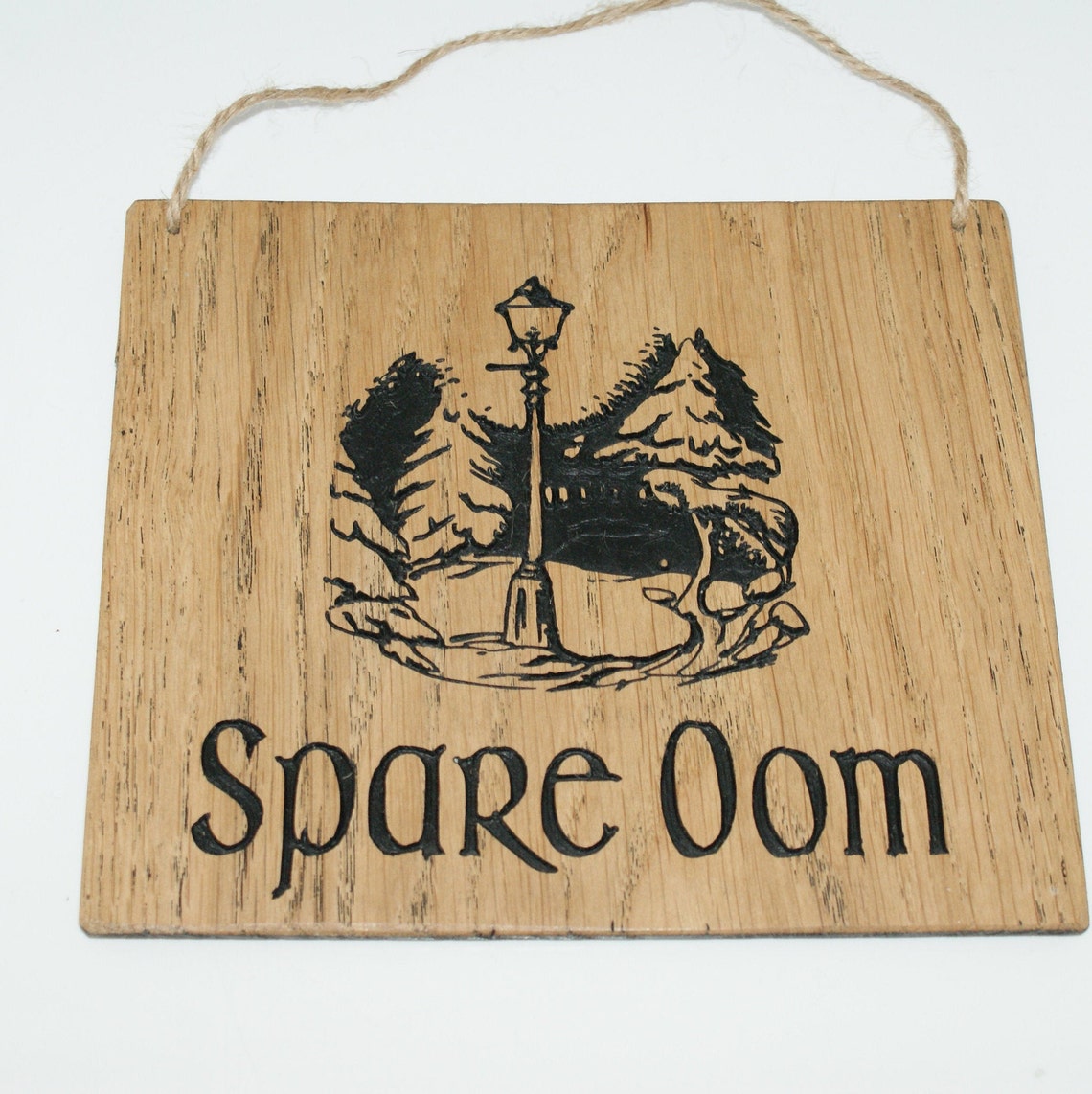 Spare Oom Sign Home Decor Wall Hanging Wooden Sign Oak - Etsy UK