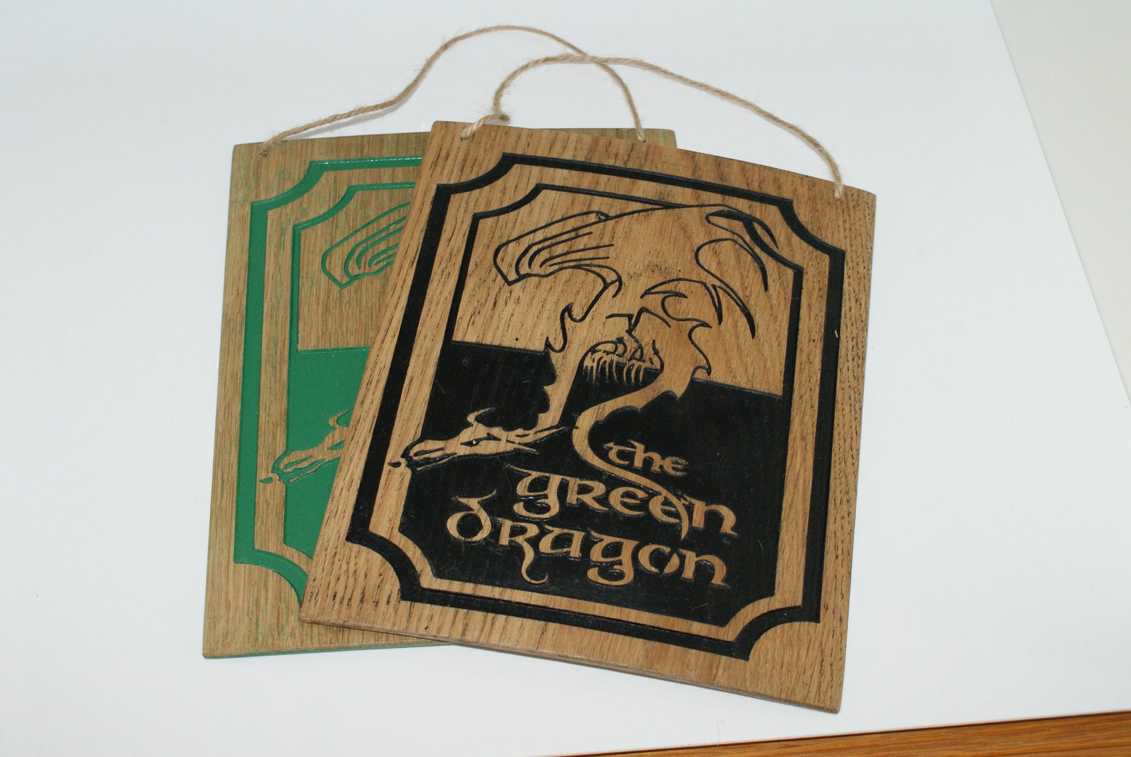 The Green Dragon LOTR Geek Sign Hanging Sign Lord of the - Etsy UK