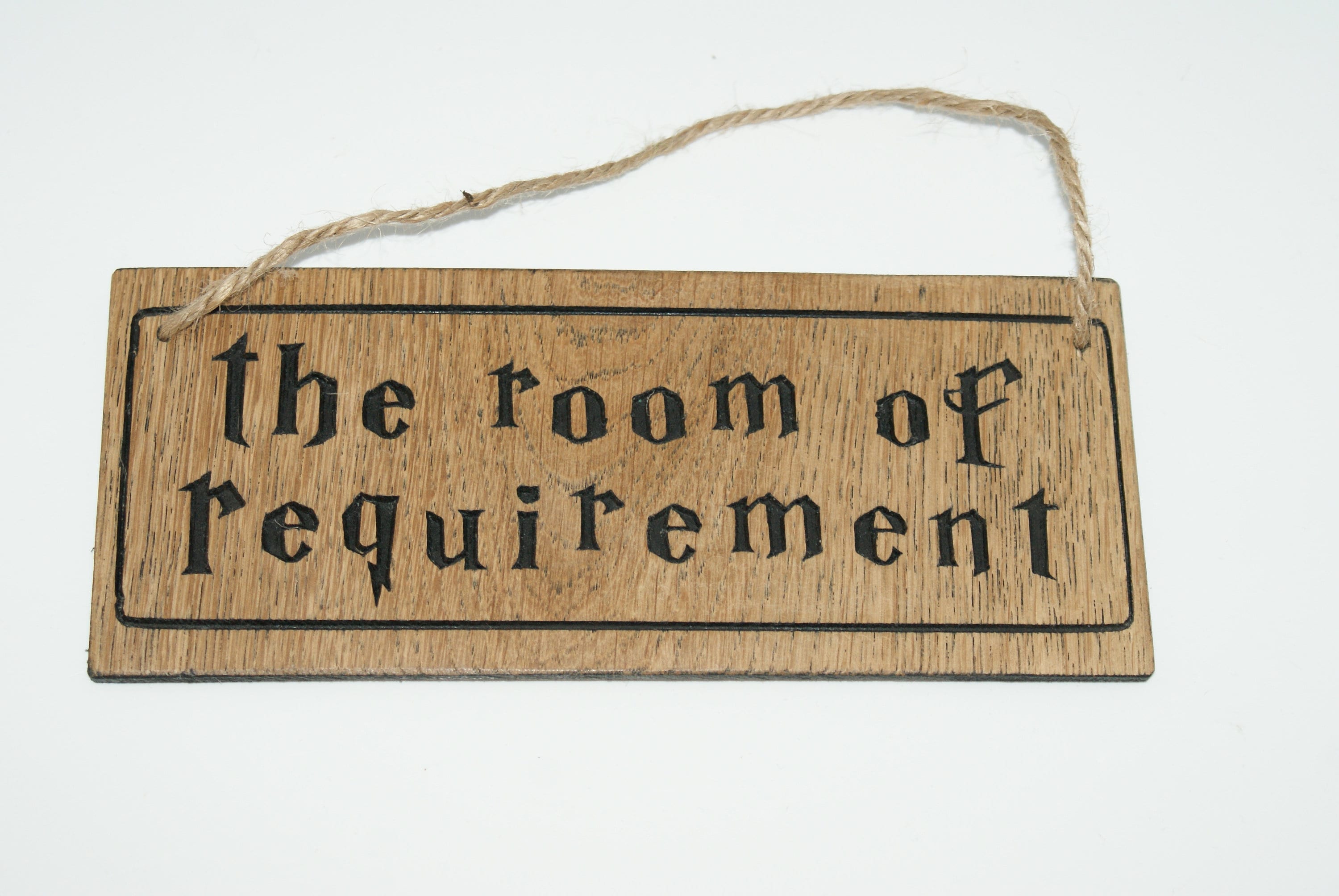 The Room of Requirement Sign Wooden Sign Magical Shop Harry | Etsy UK