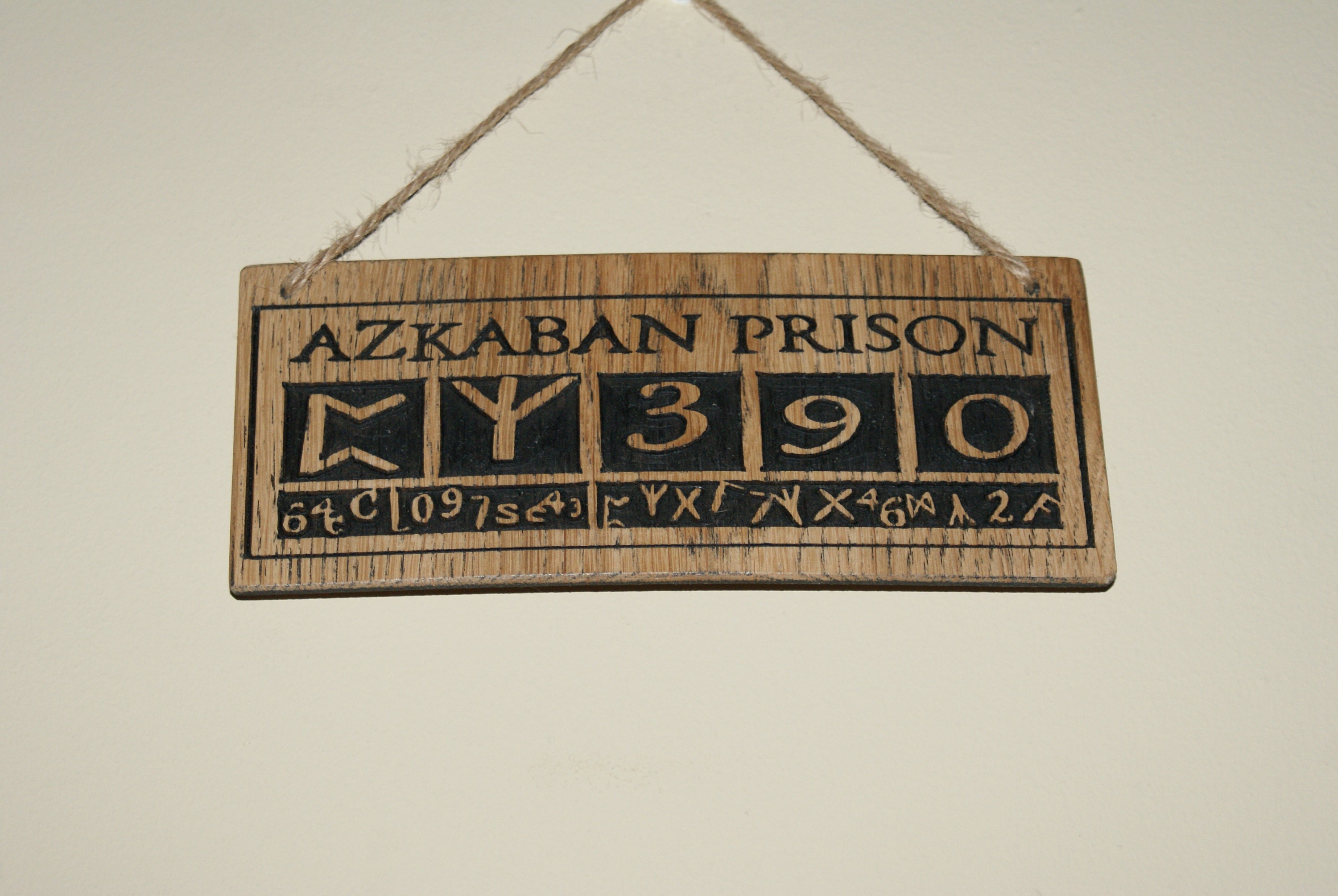 Azkaban Prison Geek Sign Wooden Sign Magical Azkaban - Etsy UK