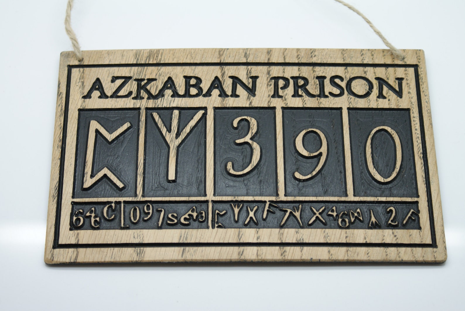 Azkaban Prison Geek Sign Wooden Sign Magical Azkaban | Etsy