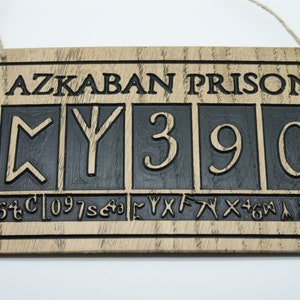 Azkaban Prison, Geek Sign, Wooden Sign, Magical, Azkaban, Harry Potter ...