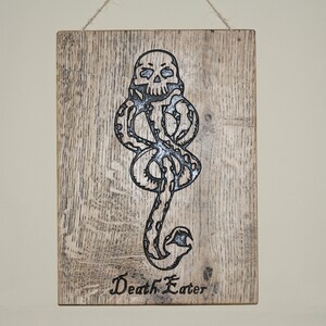 Death Eater Harry Potter Wooden Sign Muggles Gift Harry - Etsy UK