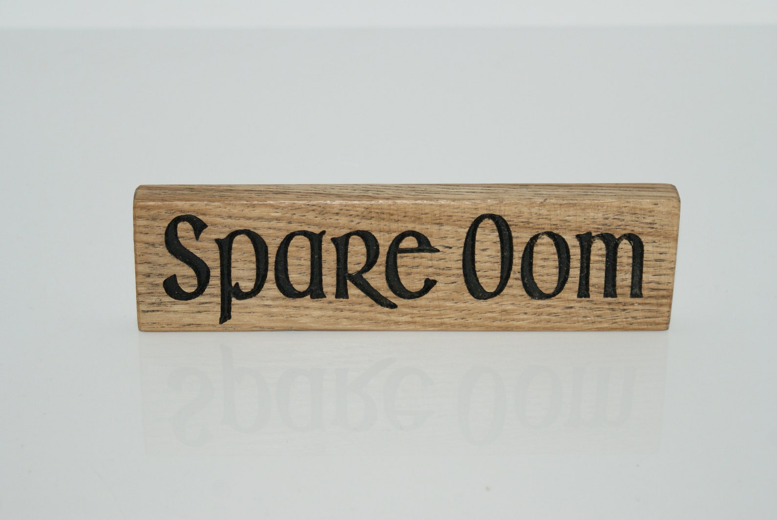 Spare Oom Sign Home Decor Shelf Sign Wooden Sign Oak Sign - Etsy