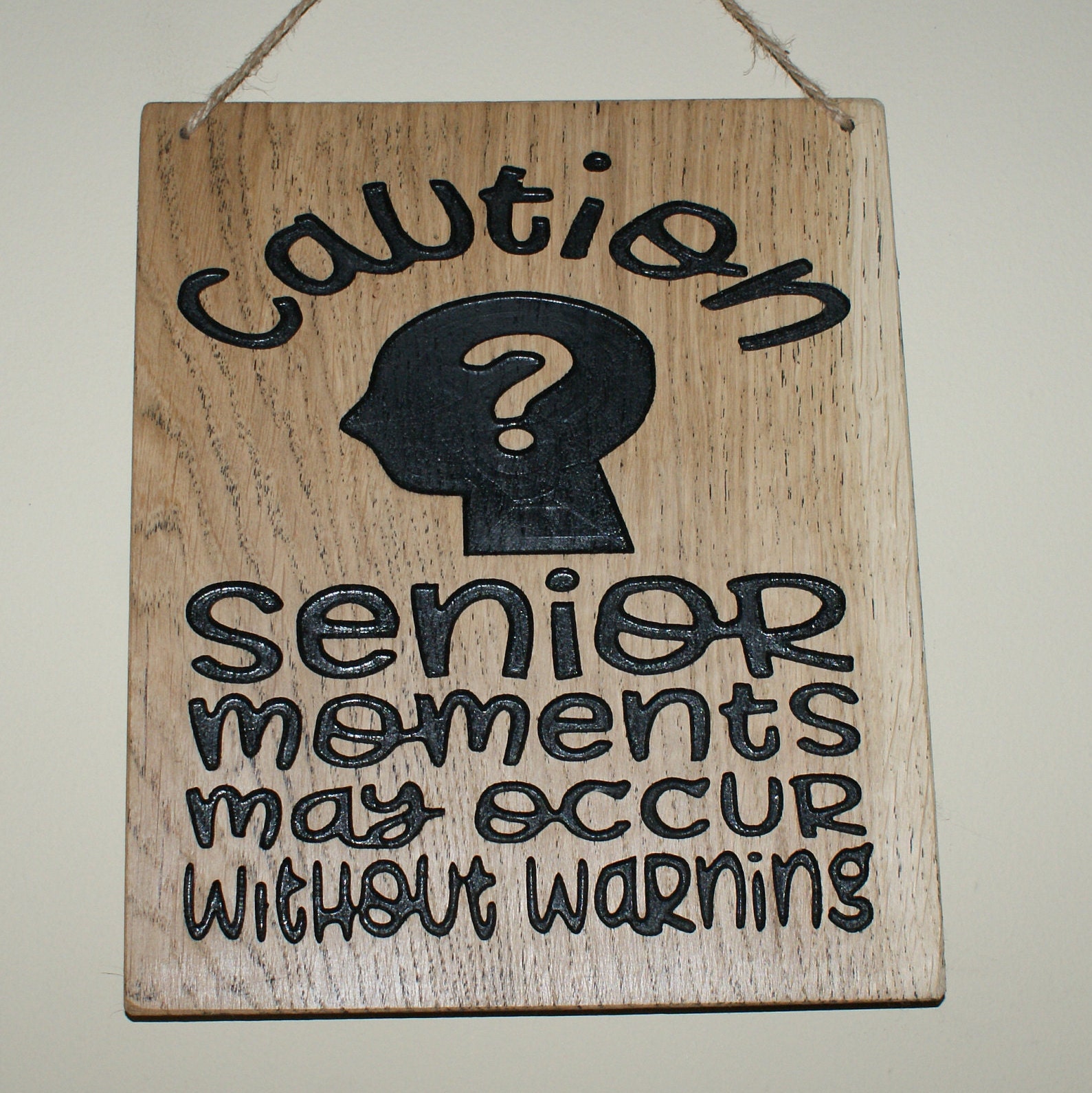 Funny House Sign Senior Moments Sign Home Decor Wall - Etsy