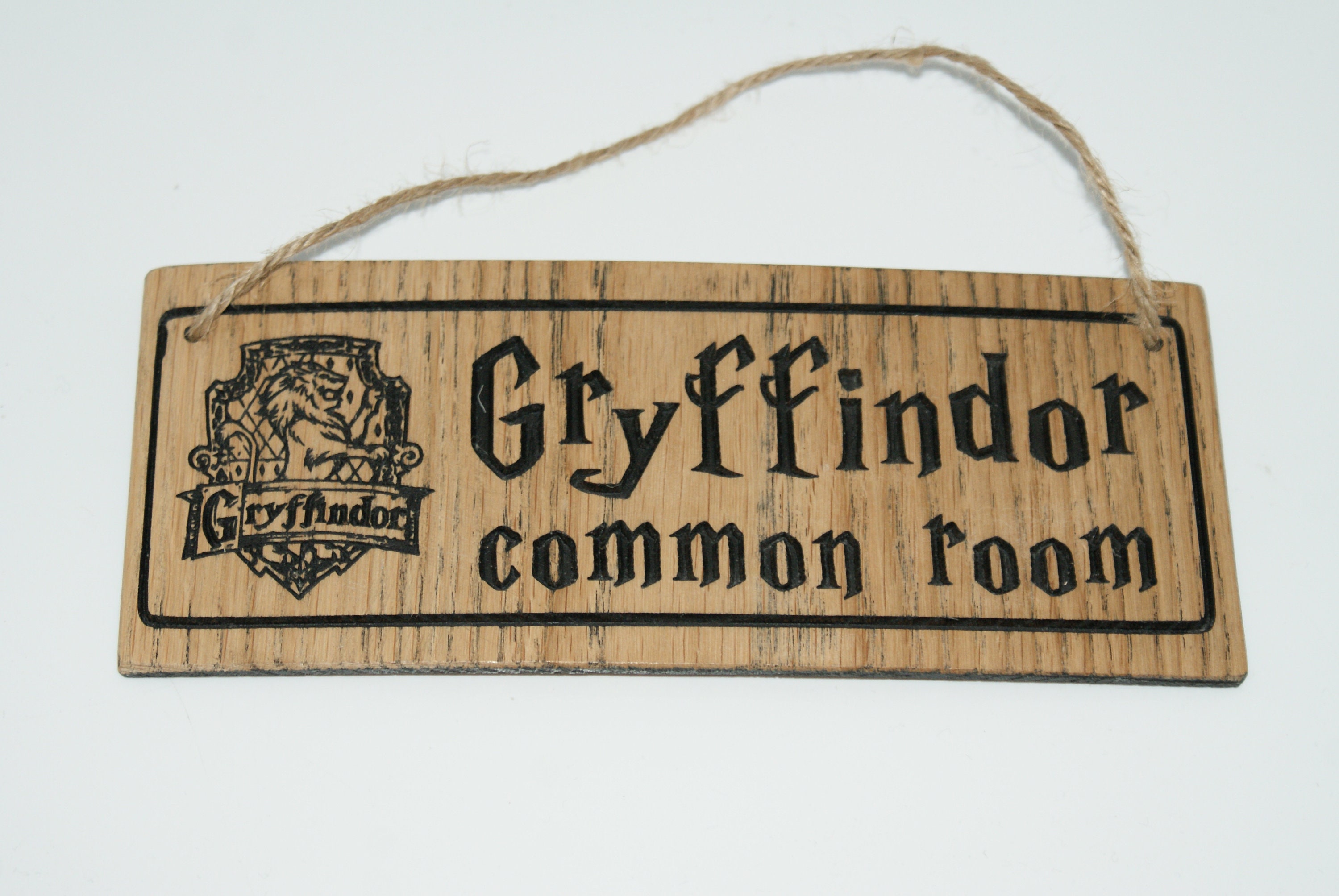Gryffindor Sign Wooden Sign Wizardry gift Harry Potter | Etsy