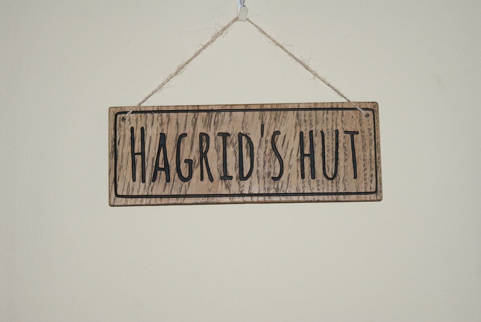 Hagrid's Hut Wooden Sign Harry Potter Sign Wooden Sign - Etsy