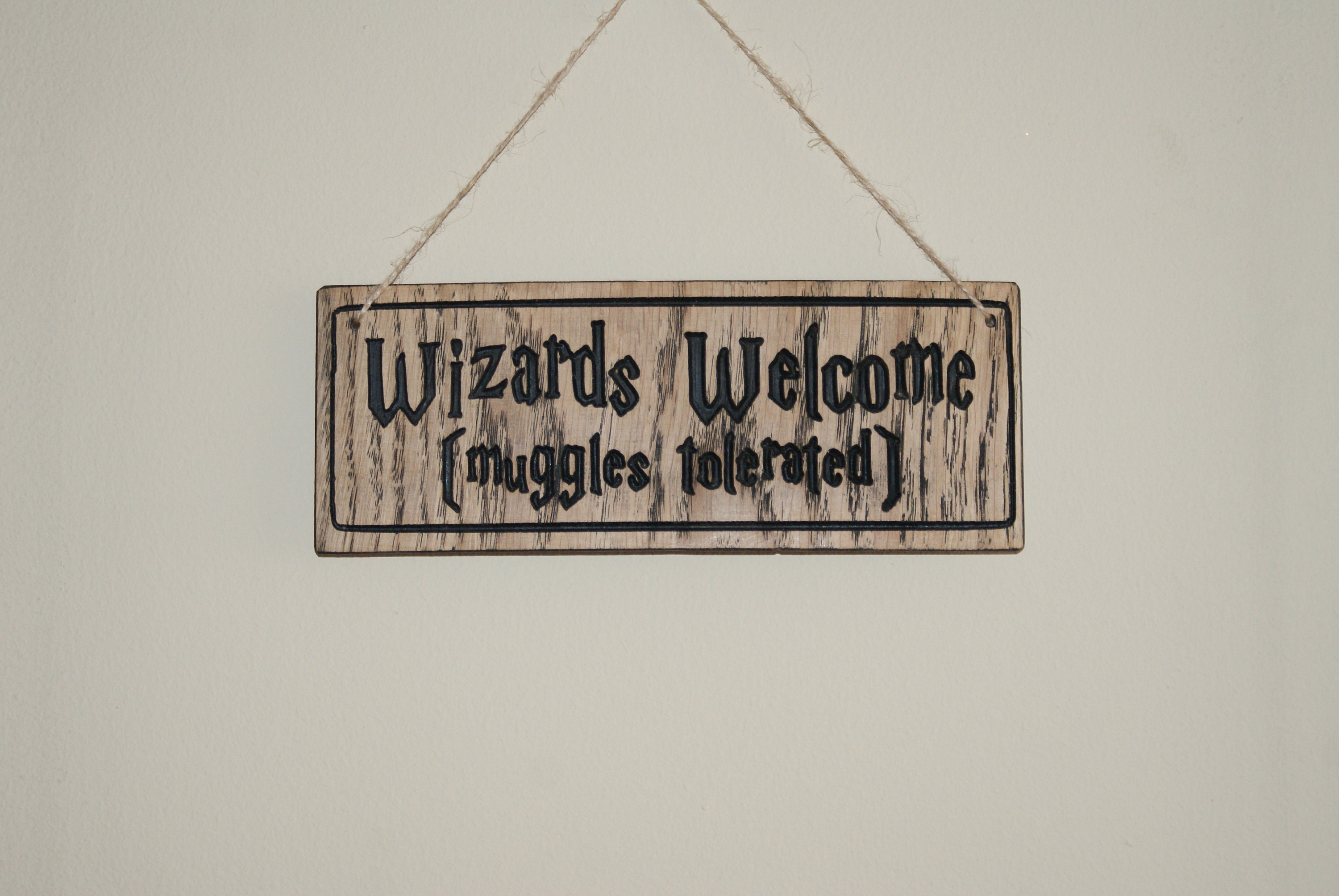 Harry Potter Wooden Sign Harry Potter Sign Wooden Sign - Etsy UK