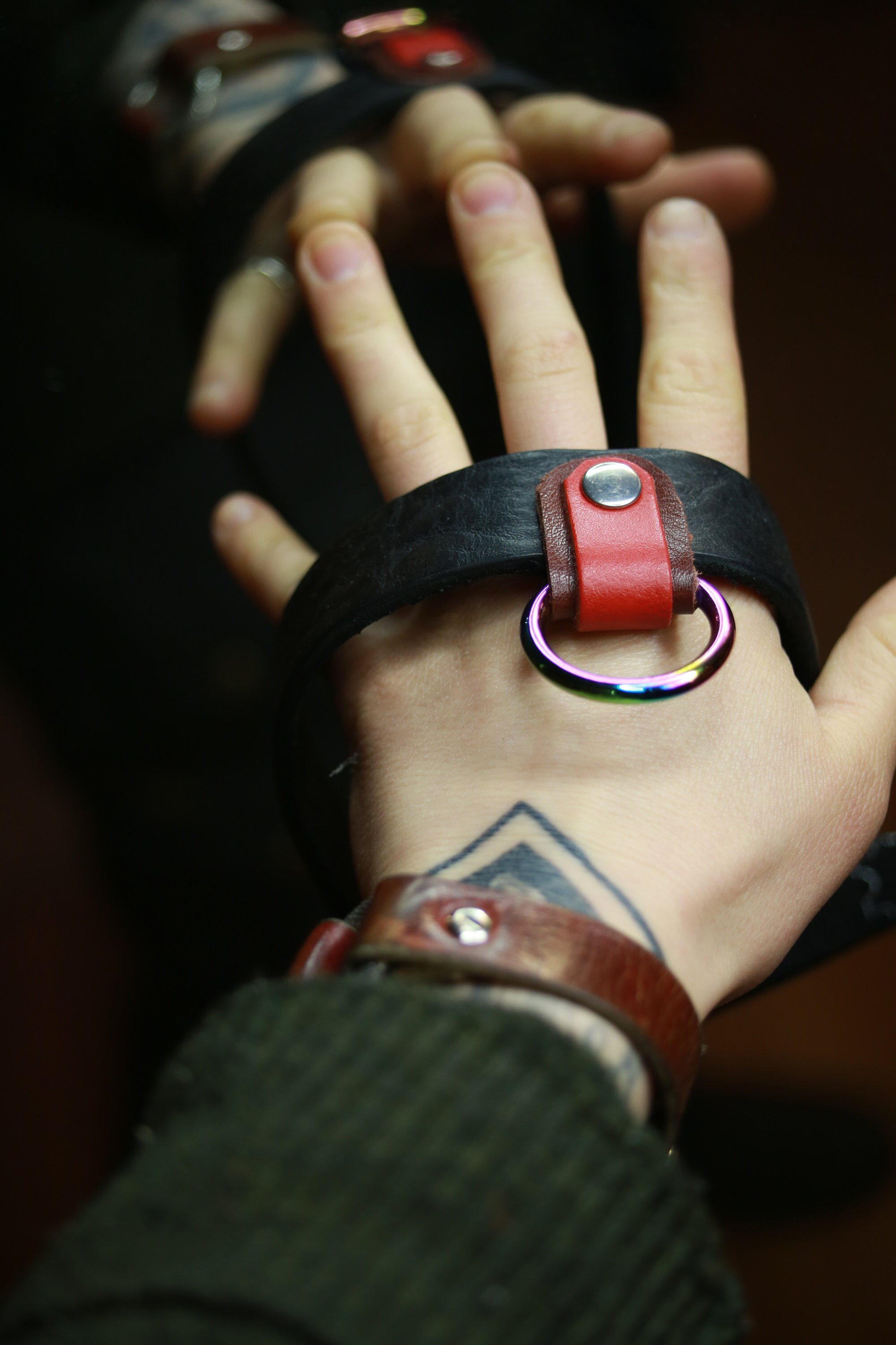 Unique Collar! BLACK With Iridescent Accents- With Custom Engraving ...