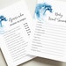 Ocean Baby Shower Games, Beach Baby Shower Games Bundle, Sea Baby ...
