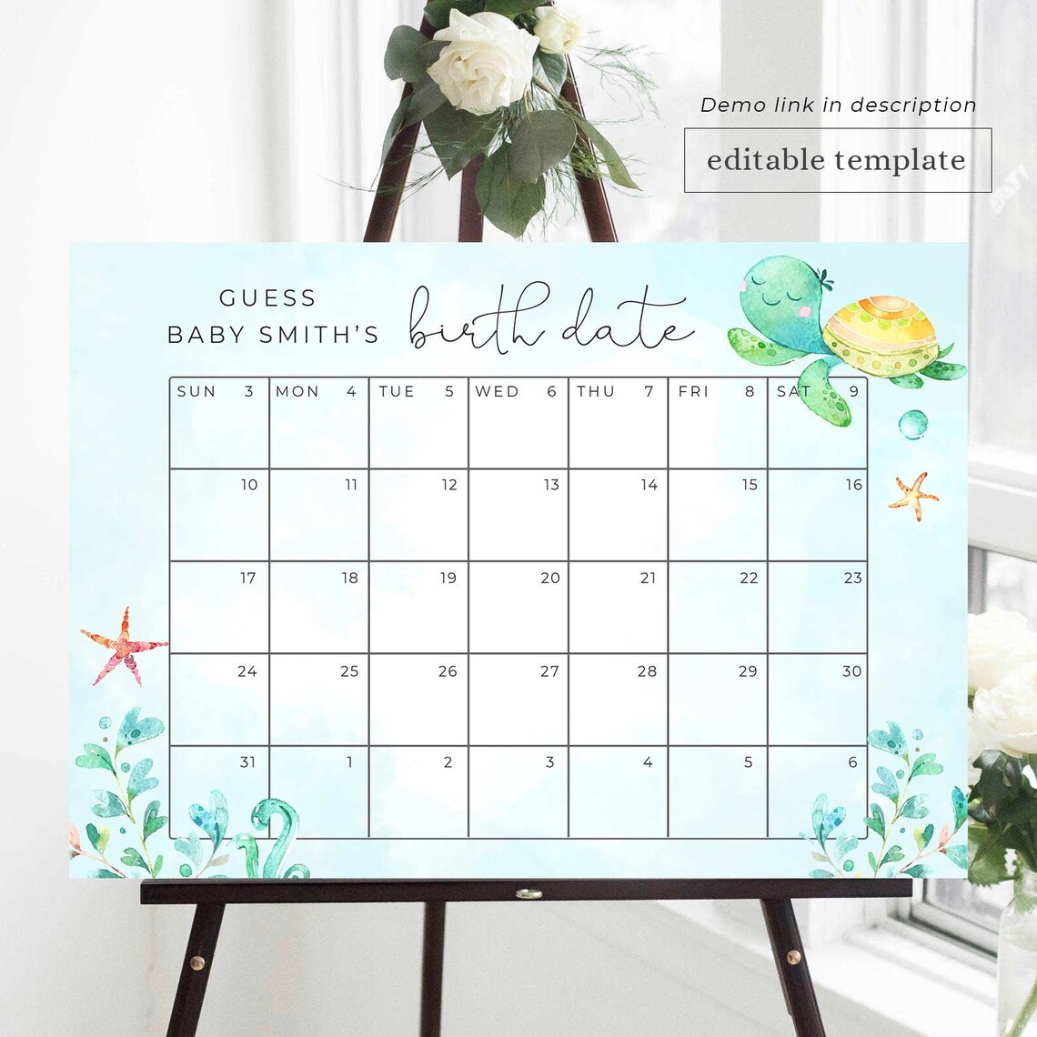 Due Date Prediction Chart Template, Guess Baby Due Date Prediction ...