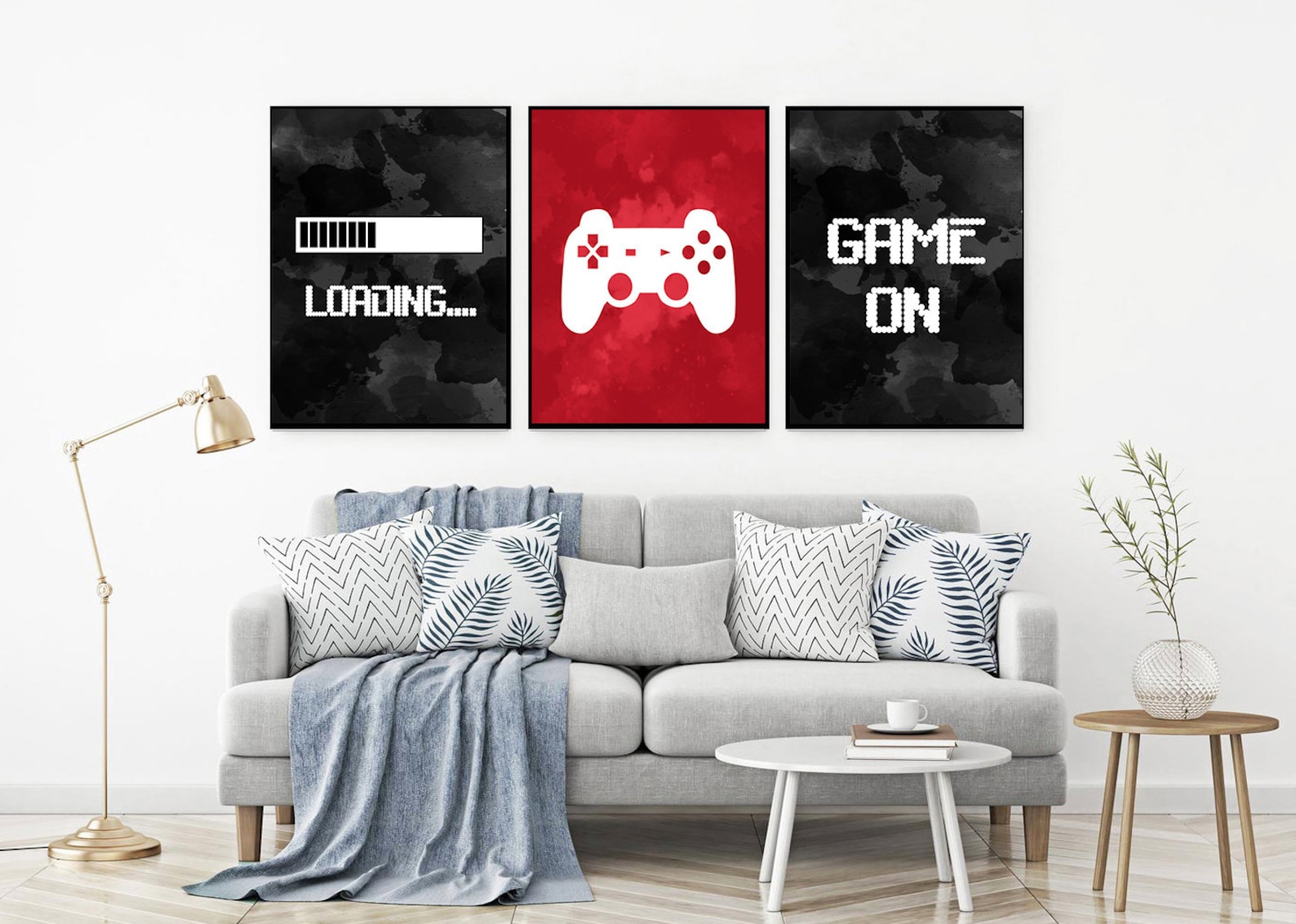 Video Game Wall Art Gaming Prints Set Gaming Wall Art Set of - Etsy