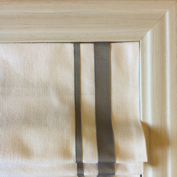 Roman Shade With Trim - Etsy